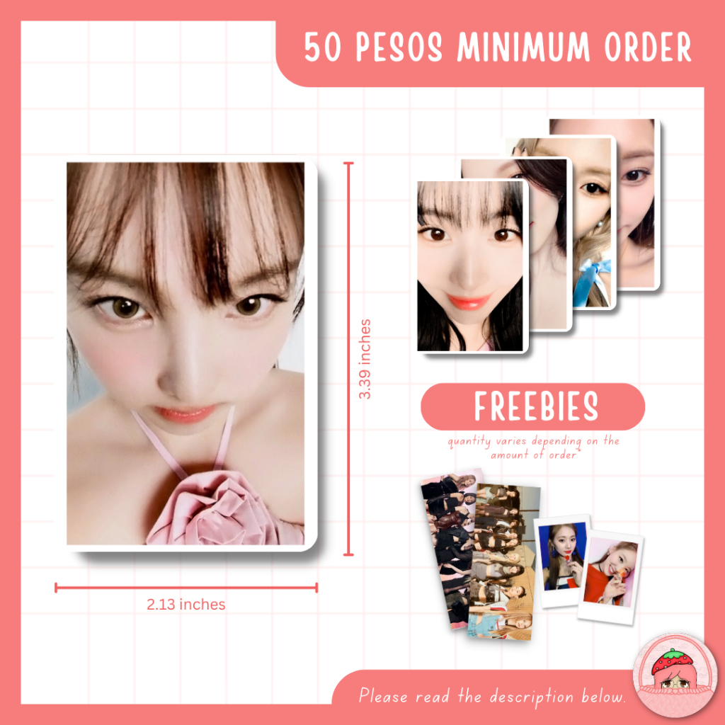 [PART 2 OF 2] HARE HARE ONCE JAPAN VERSION PHOTO CARD POLA PRINT LOMO ...