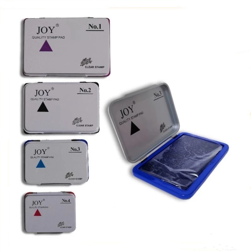 Joy stamp pad / black, blue, red, violet; | Shopee Philippines