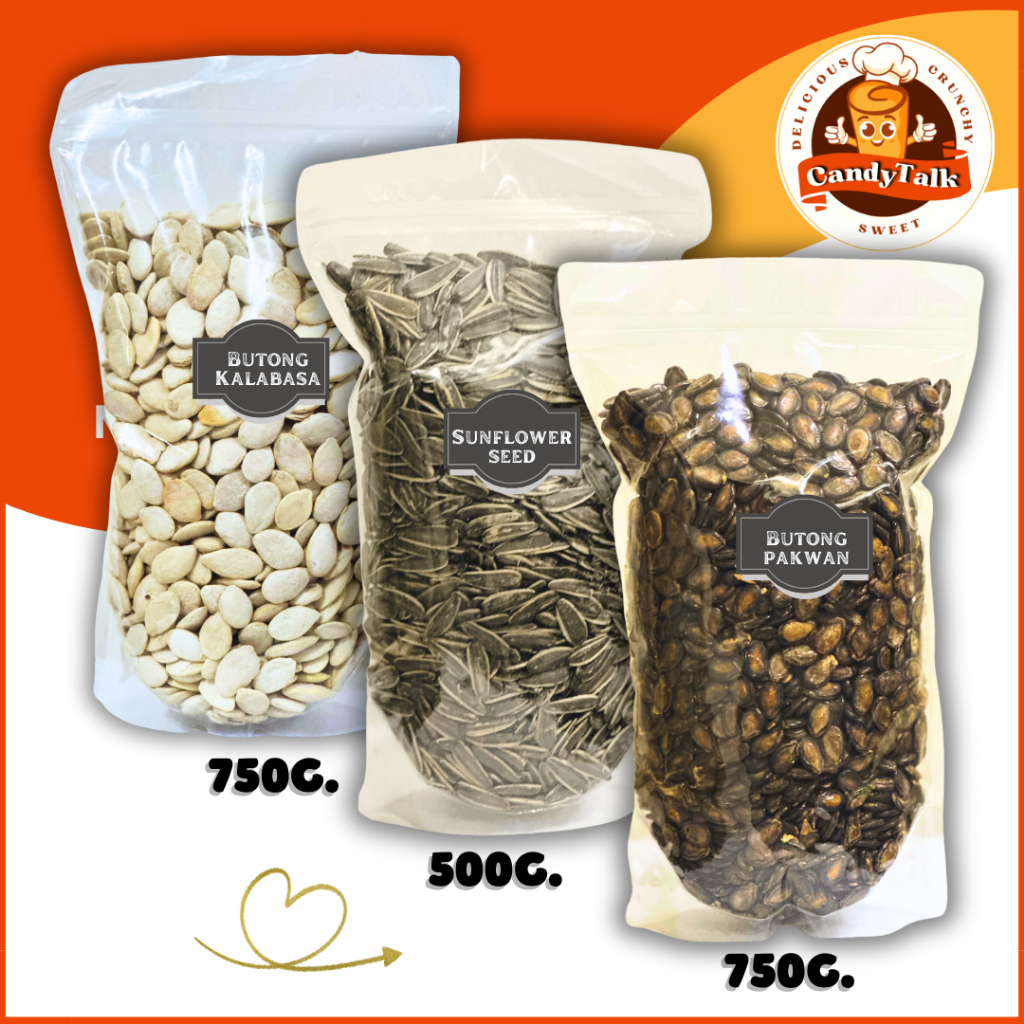KALABASA /SUNFLOWER/PAKWAN SEEDS | Shopee Philippines