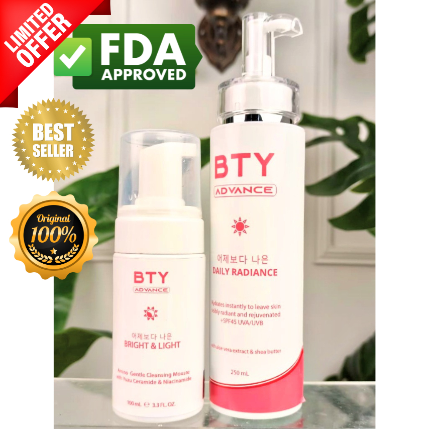 BTY Daily Radiance + BTY Bright and Light (DR+BL) | Shopee Philippines