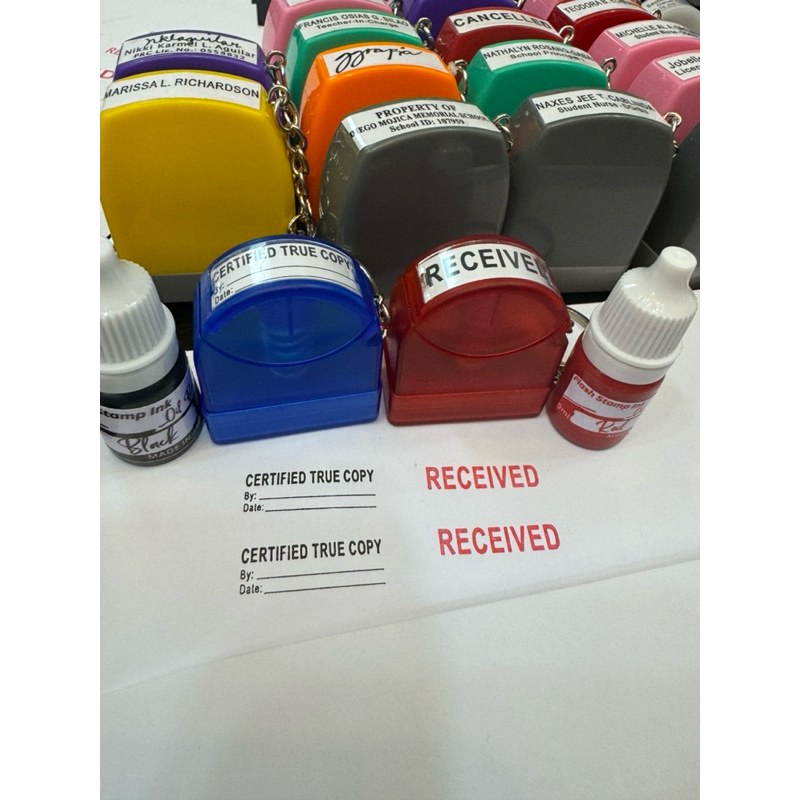 FREE INK DIGI PERSONALIZED STAMP | Shopee Philippines