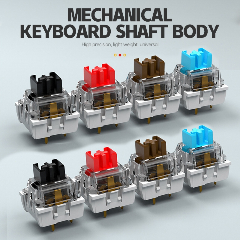 1PC 3pin Switches Mechanical Keyboard Precision Shaft Body Switch ...