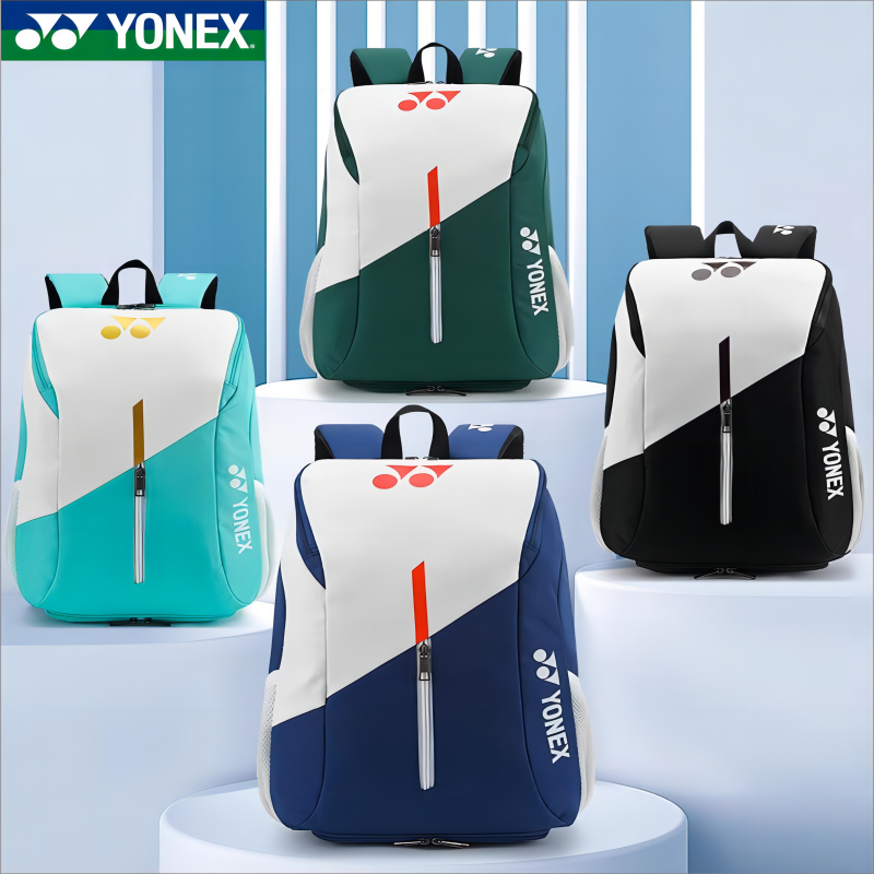 YONEX Lightweight Waterproof Badminton Backpack Multi layered Space ...