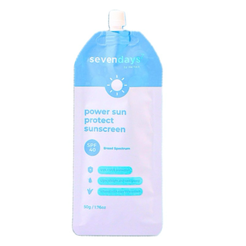 Seven Days Power Sun Protect Sunscreen 50g | Shopee Philippines