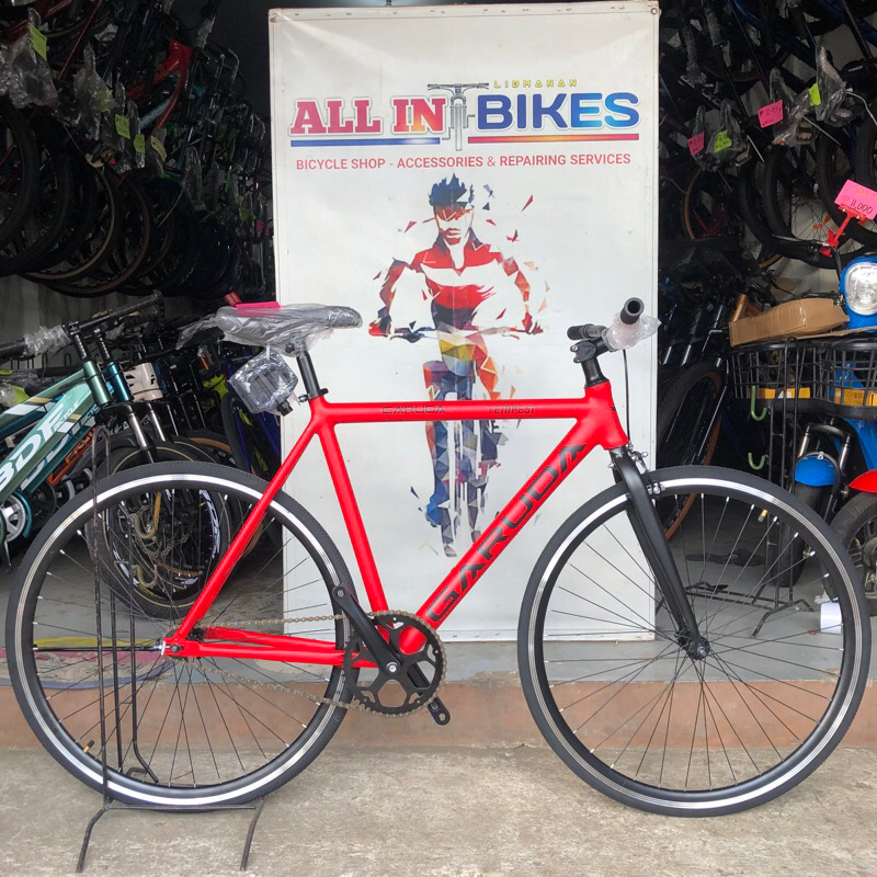 GARUDA TEMPEST ALLOY FRAME FIXIE BIKES Dual Cogs With Freebies | Shopee ...