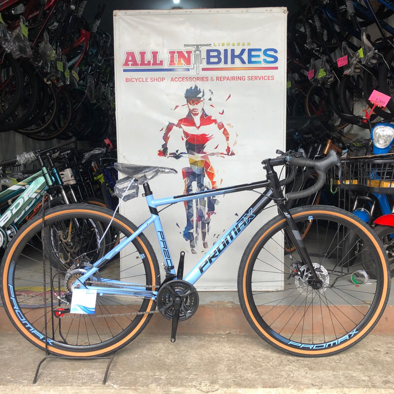 PROMAX PR20 Gravel Bikes 700x35c 3x7Speed Alloy With Freebies | Shopee ...