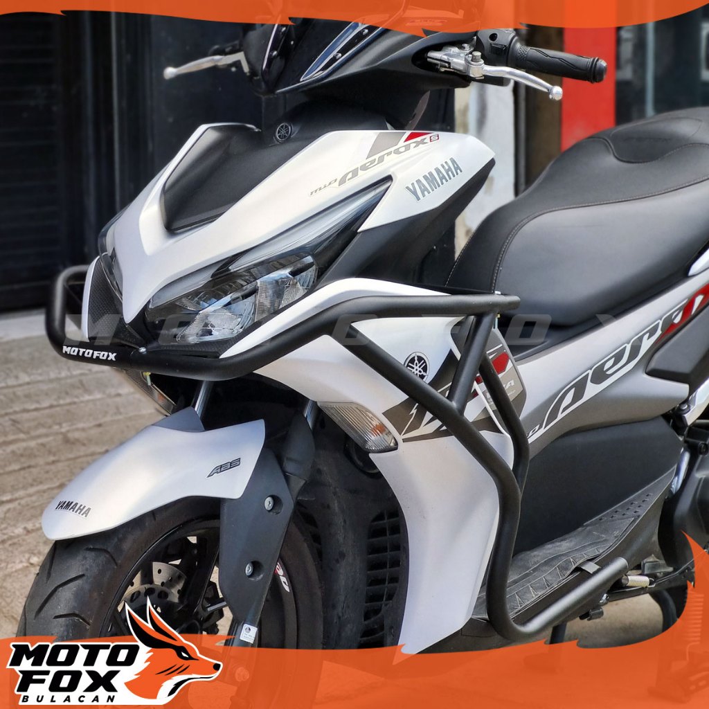 Yamaha Aerox V2 Full | Semi Full Crash Guard - Red Motoshield | Shopee Philippines
