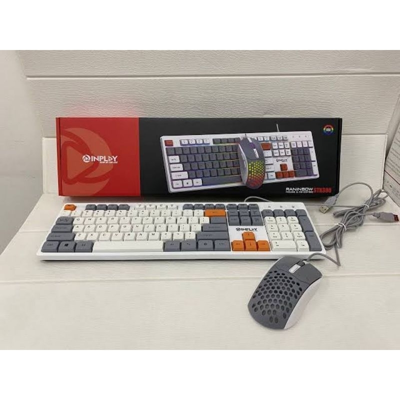 INPLAY STX 380 PRO KEYBOARD AND MOUSE BUNDLE | Shopee Philippines
