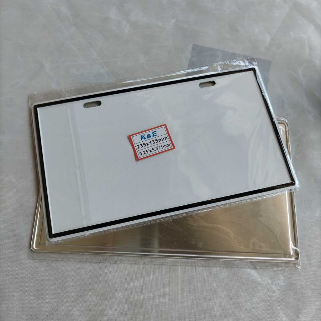 ( 0.6MM&1MM )New MC blank Plate / metal galvanize blank plate 9.25X5 ...
