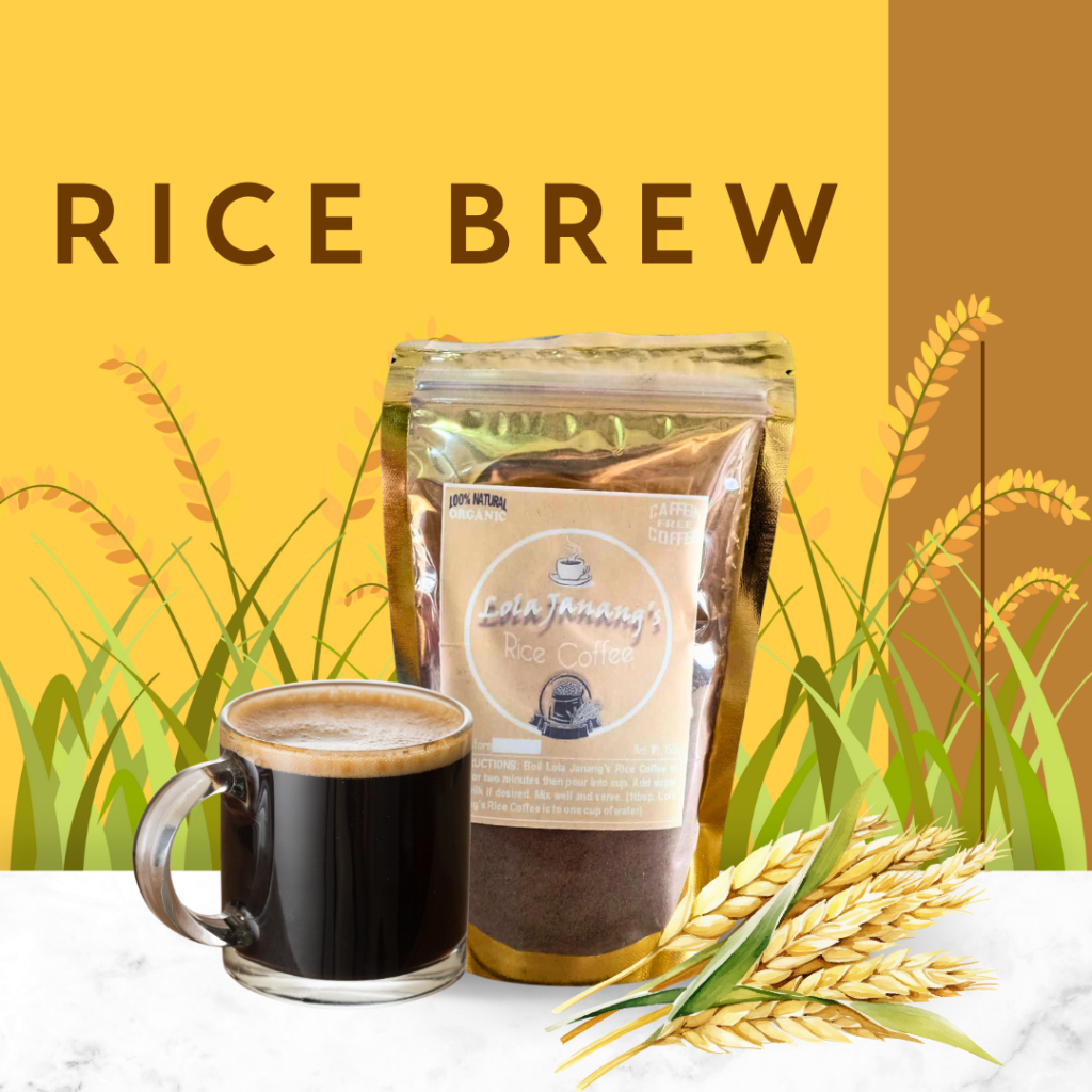 100% Authentic Rice Brew Coffee | Rice Coffee | Kapeng Bigas | Shopee ...