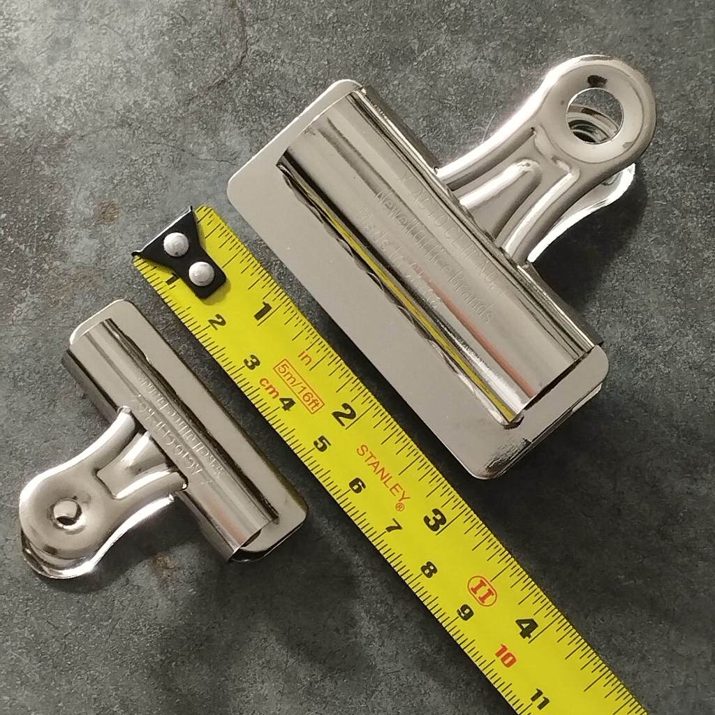 X-ACTO Bulldog Clip / Bull Clip — Durable, Strong, Flat Clamp Clip ...