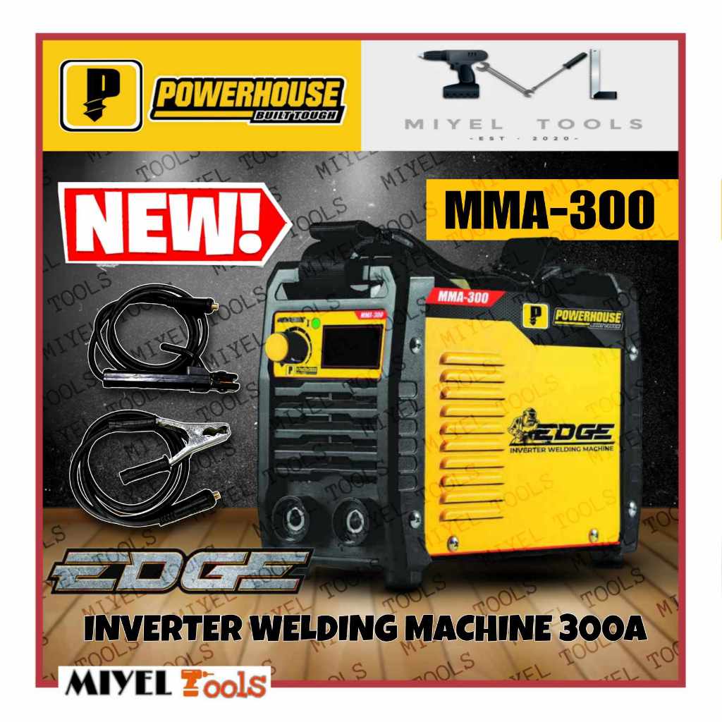 POWERHOUSE 300A EDGE Inverter Welding Machine PH-MMA300-EDGE | Shopee ...