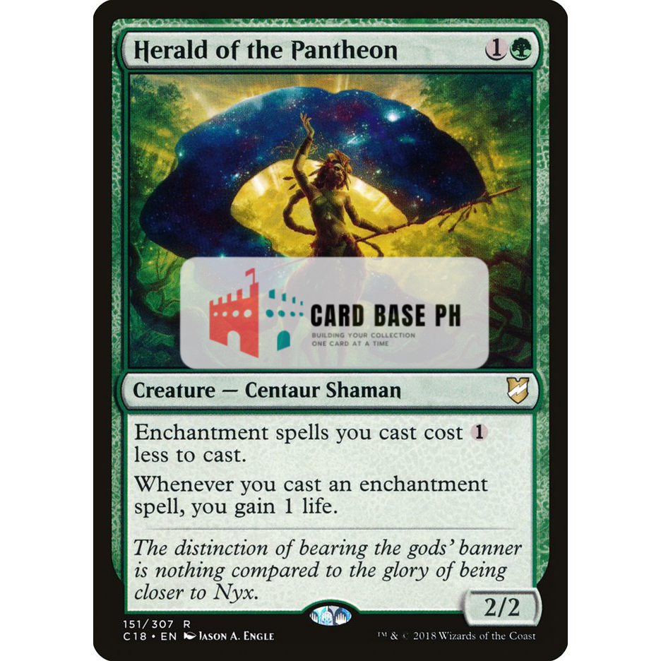 Herald of the Pantheon - Magic the Gathering Trading Card | Shopee ...