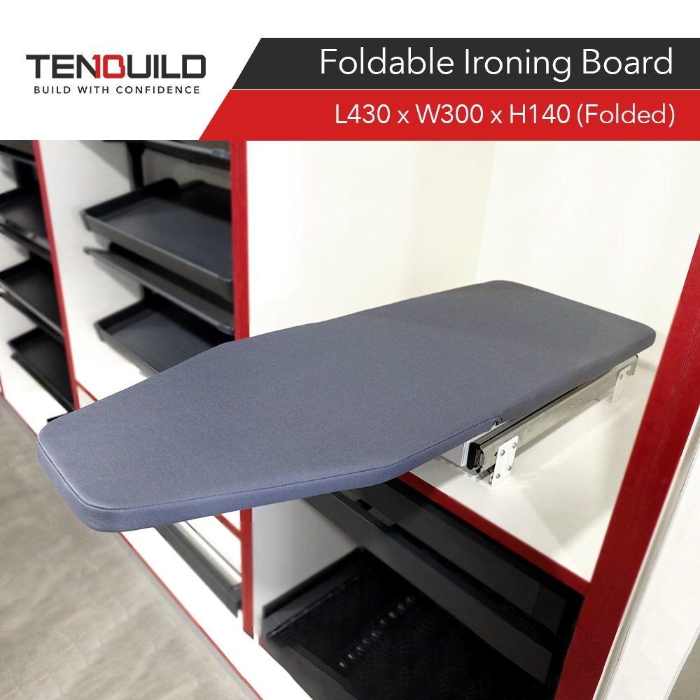 Tenbuild Pullout Foldable Ironing Board CA-YT05 | Shopee Philippines
