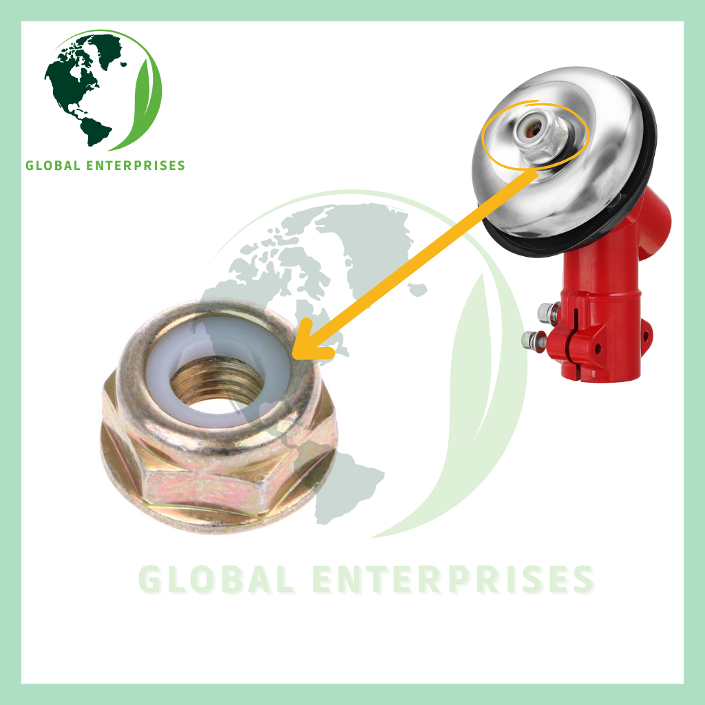 Brush Cutter Left Thread Nut Reverse Thread Nut Honda GX35 TD40 CG411 ...