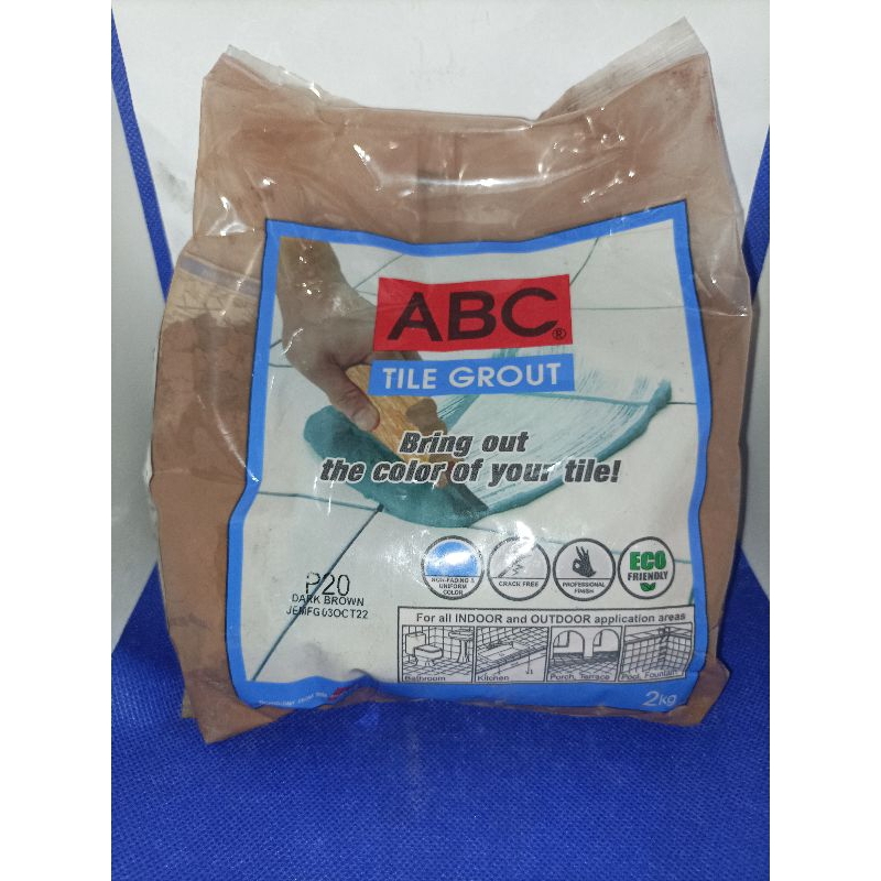 ABC Tile Grout Original 2kg Per Pack Various Pack | Shopee Philippines