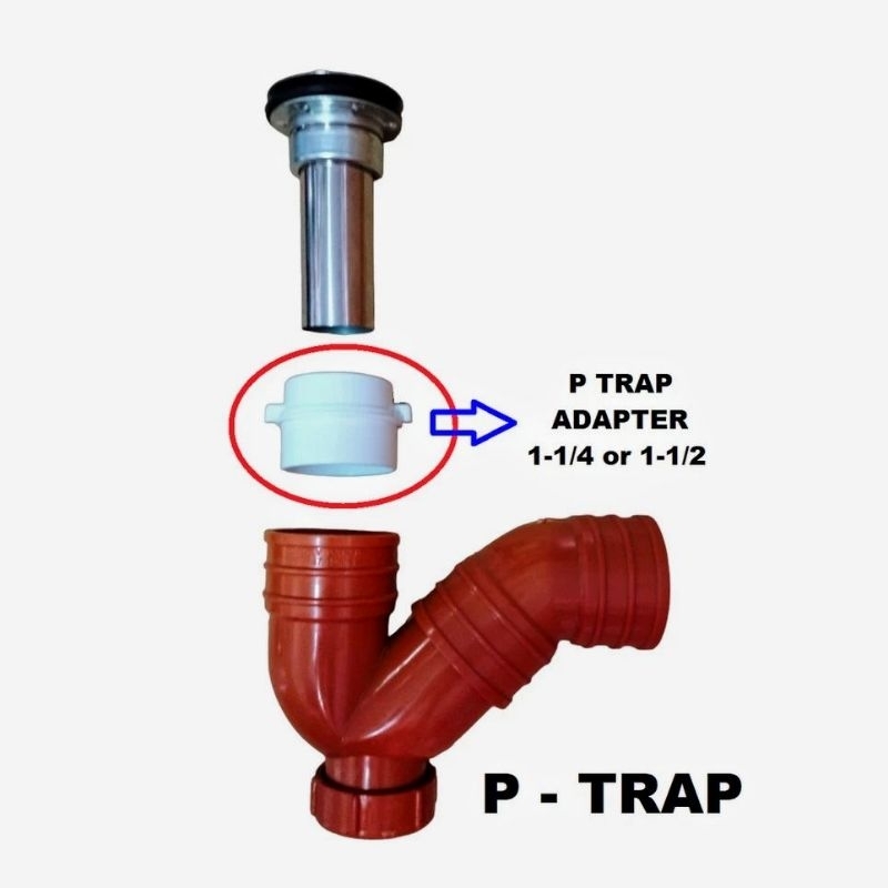 ROSCO #909-#910 PVC UNIVERSAL PTRAP REDUCER 1-1/4*2", 1-1/3*2" P-TRAP ...