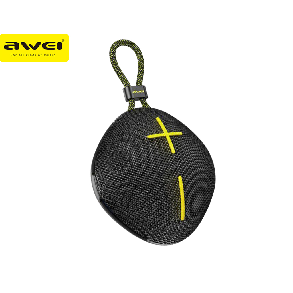 Awei KA6 Wireless Speaker TWS Explosive Bass 8W RGB Light Support TF ...
