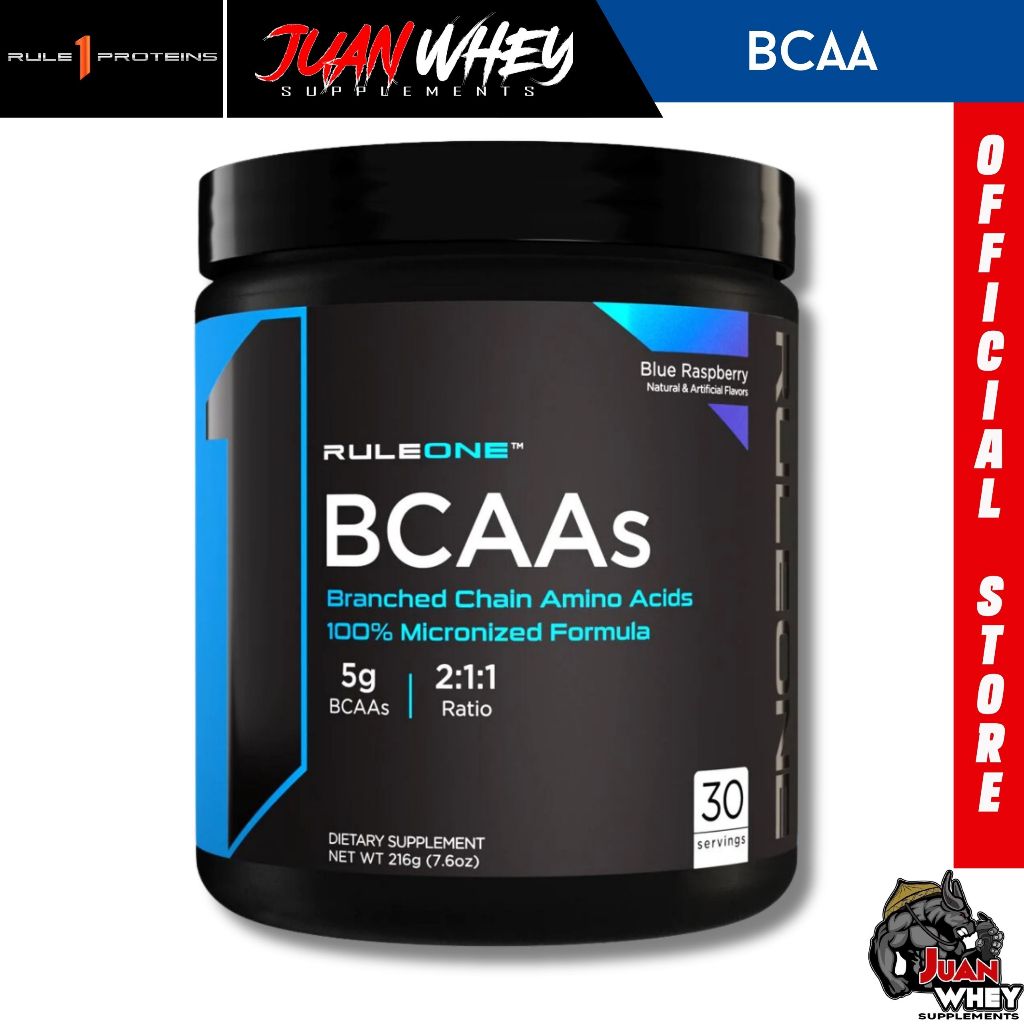 Rule 1 BCAAs branched chain Amino Acids 100% micronized - 30/60 ...