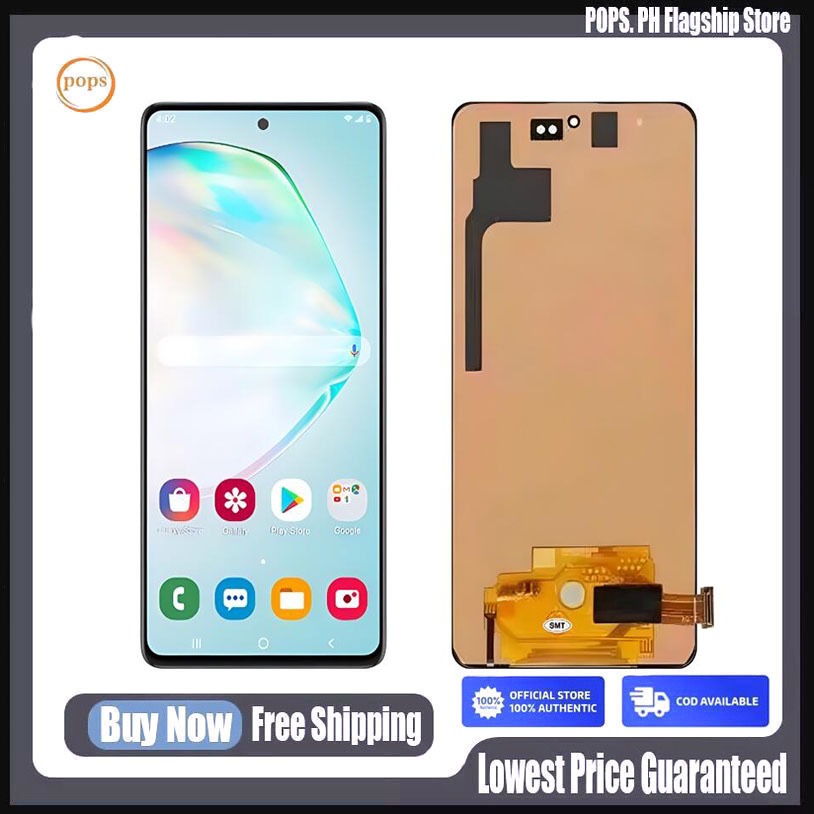 SAMSUNG LCD Samsung Galaxy Note 10 Lite N770 LCD Touch Screen Display ...