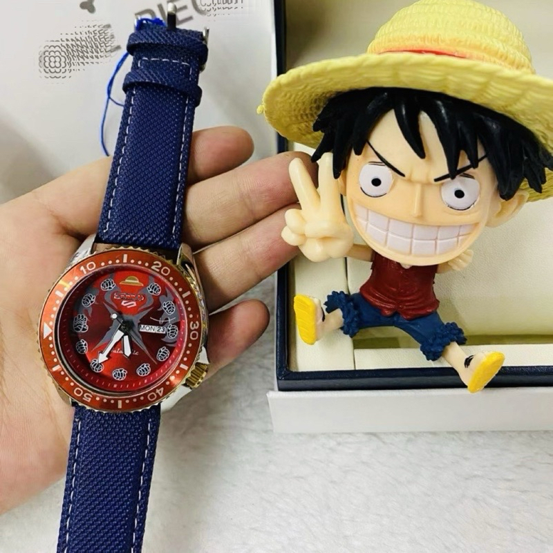 One Piece x SEIKO Anime Limited Edition Watch Multifunctional Calendar ...