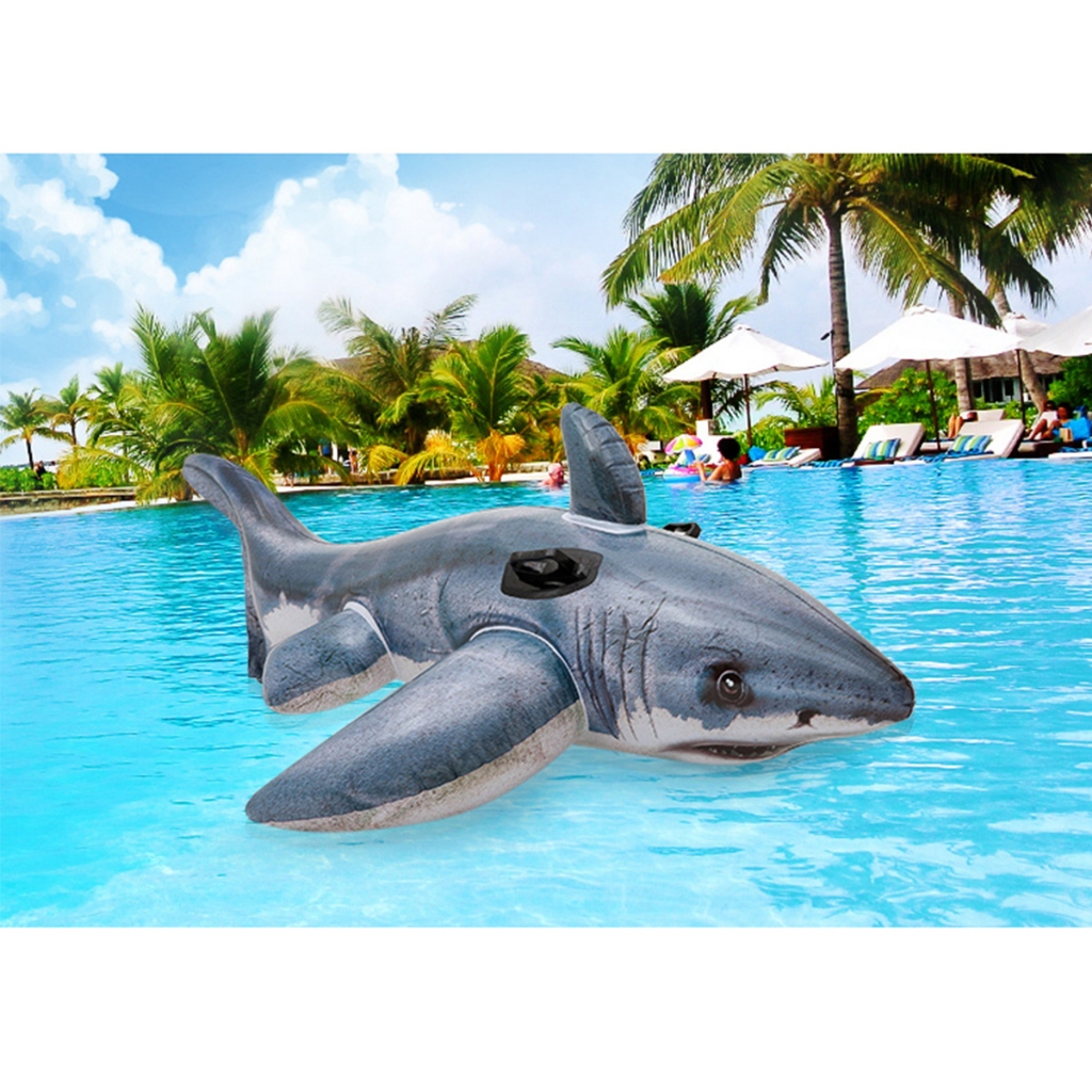 Summer Inflatable Big Shark Floater for Baby and Kids | Shopee Philippines