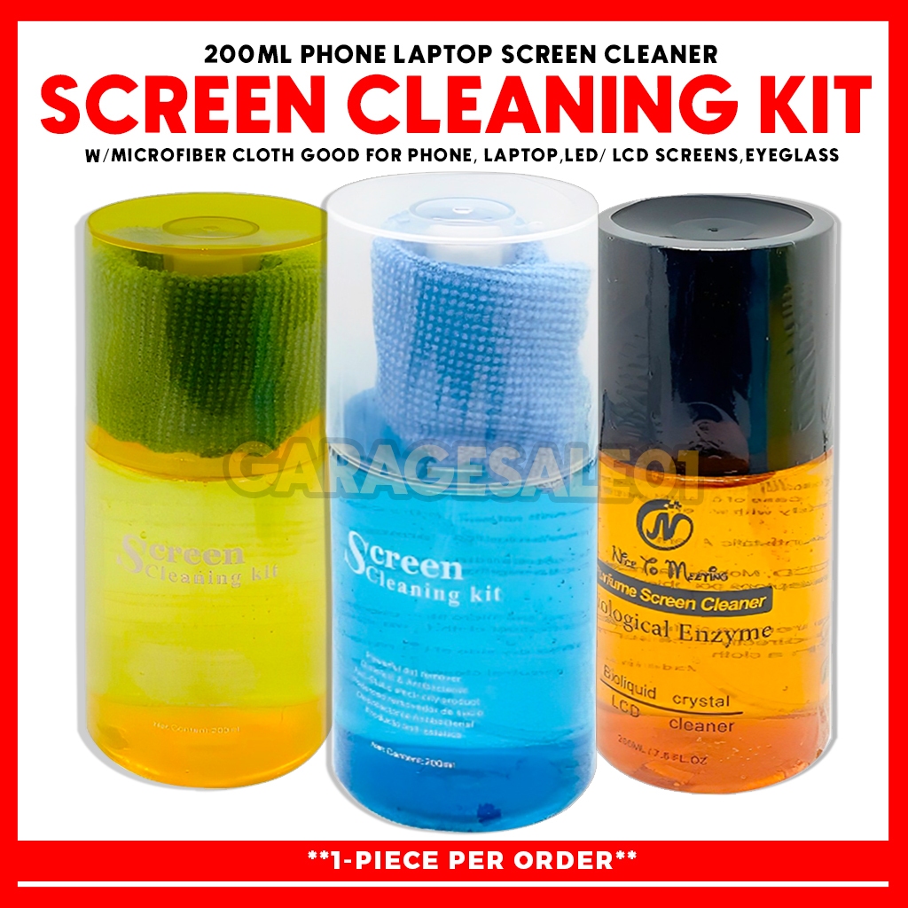 🟨Laptop Screen Phone Screen Cleaner and LCD Cleaning Cleaner Kit 200ml ...