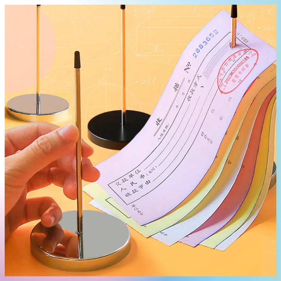 Memo Holder Spike Stick for Bill Receipt Note Paper Order Receipt ...