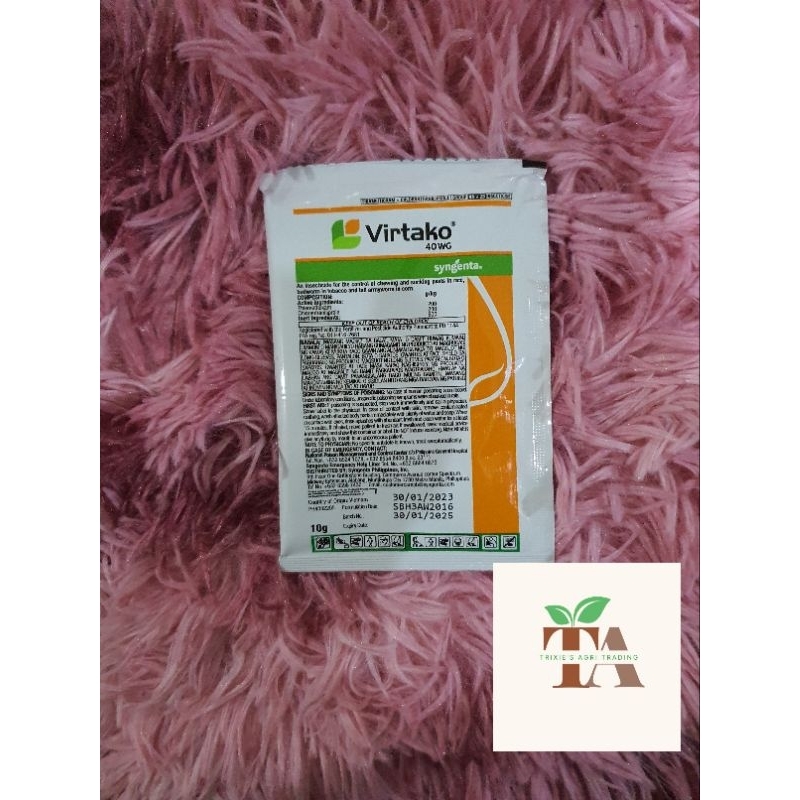 Virtako 40WG Insecticide ~ Thiamethoxam by Syngenta | Shopee Philippines
