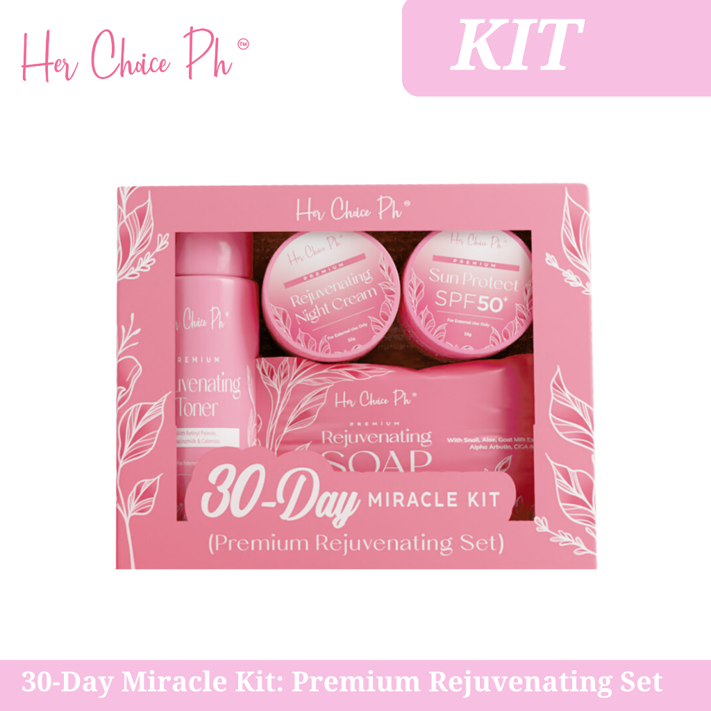 30-Day Miracle Kit REJUV SET BY HER CHOICE PH | Shopee Philippines