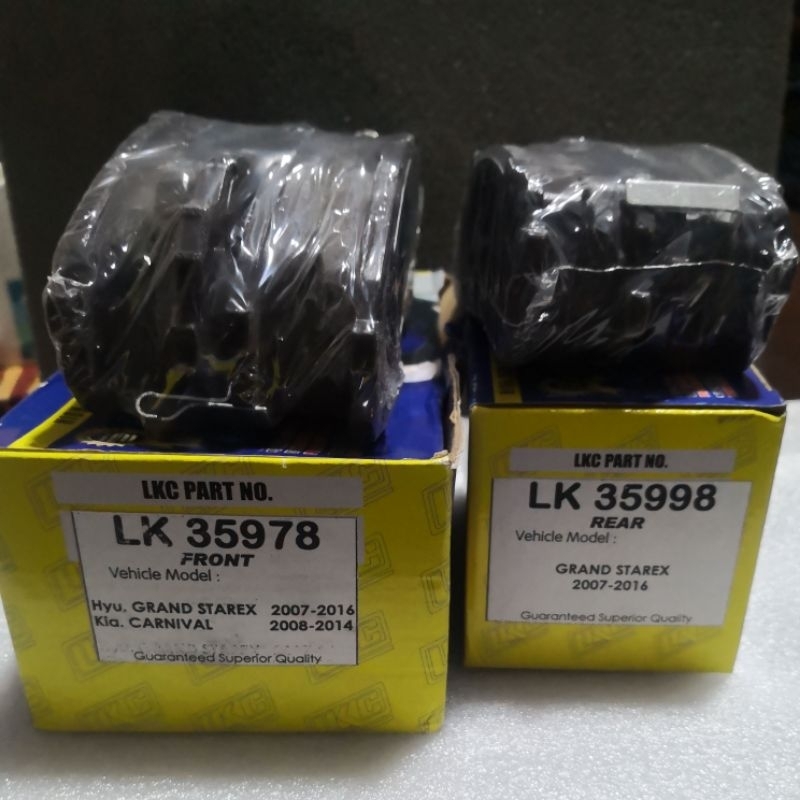 [35978] LKC brake pads Hyundai Starex front / rear [35998] / Kia ...