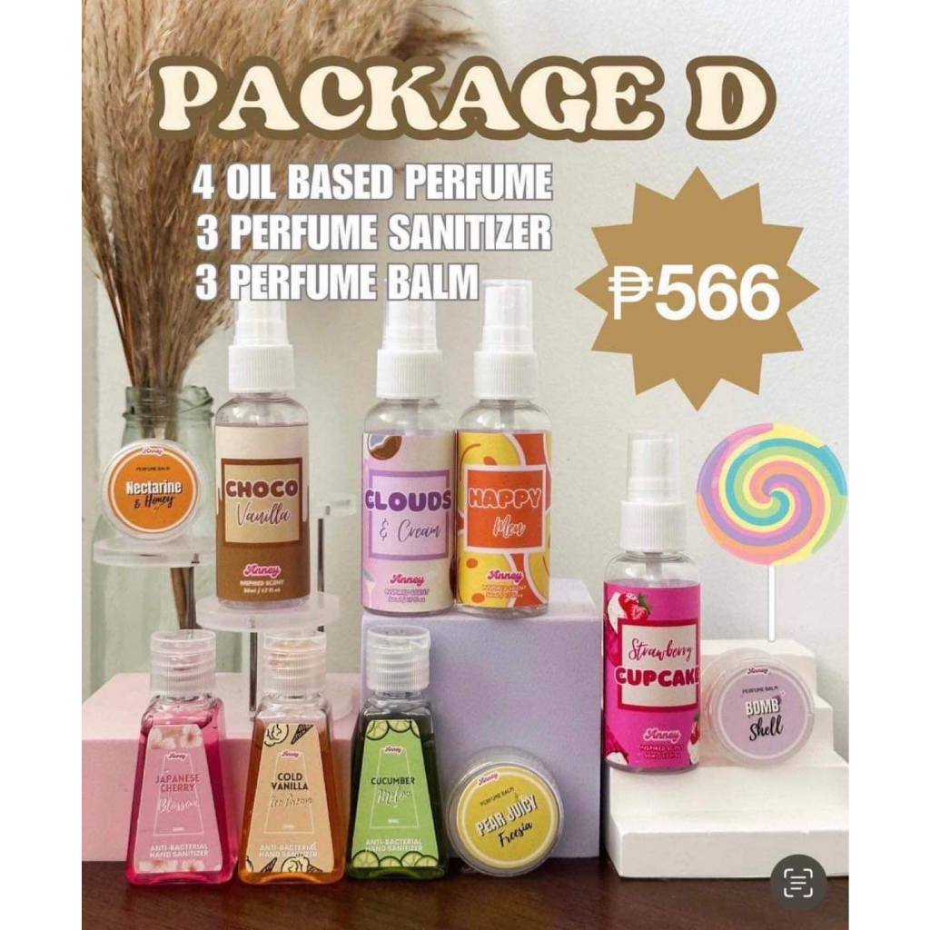 Anney Perfume Series - Reseller Package D (COD) | Shopee Philippines