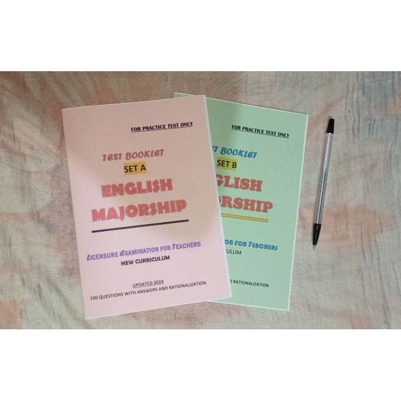 SUPER SALE!!! 2in1 ENGLISH MAJOR TESTBOOKLET LET REVIEWERS WITH FREE 2 ...