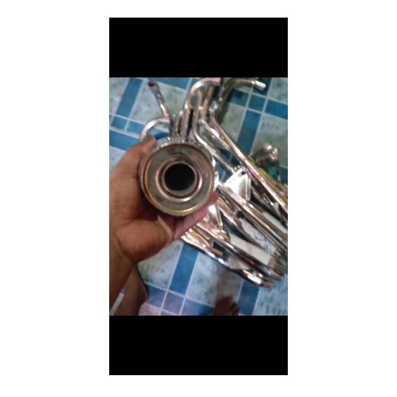 RUSI SKYGO EURO TMX 125 Tmx155 universal bullet pipe | Shopee Philippines