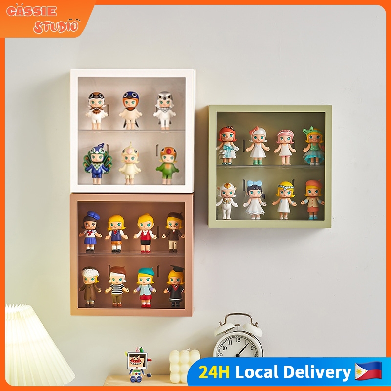 Acrylic Display Rack Wall Mounted Blind Box Storage Display Shelf Multi ...