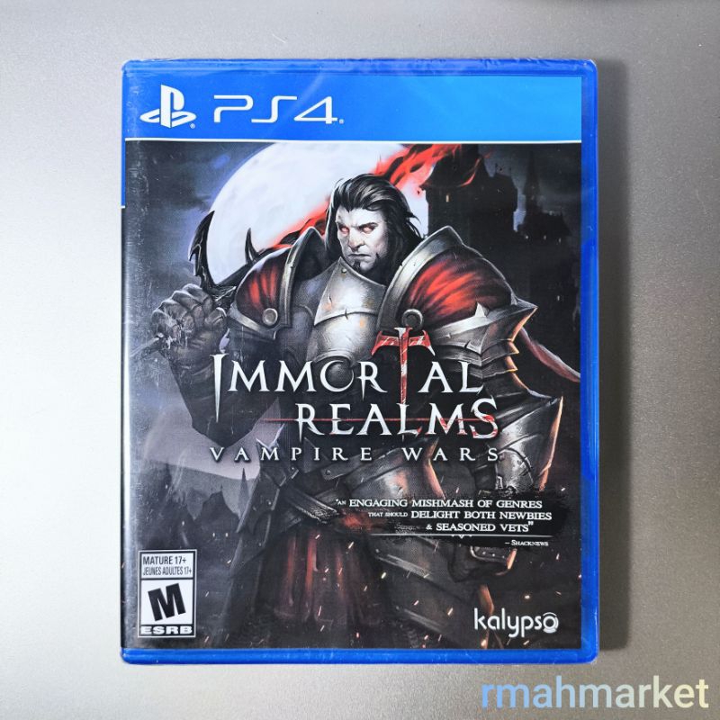 Immortal Realms Vampire Wars PS4 (BNEW) | Shopee Philippines