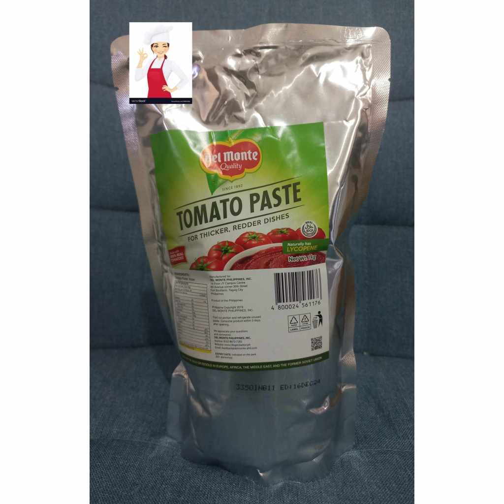 100% Tomato Paste 1kg Del Monte (Fast Delivery) | Shopee Philippines