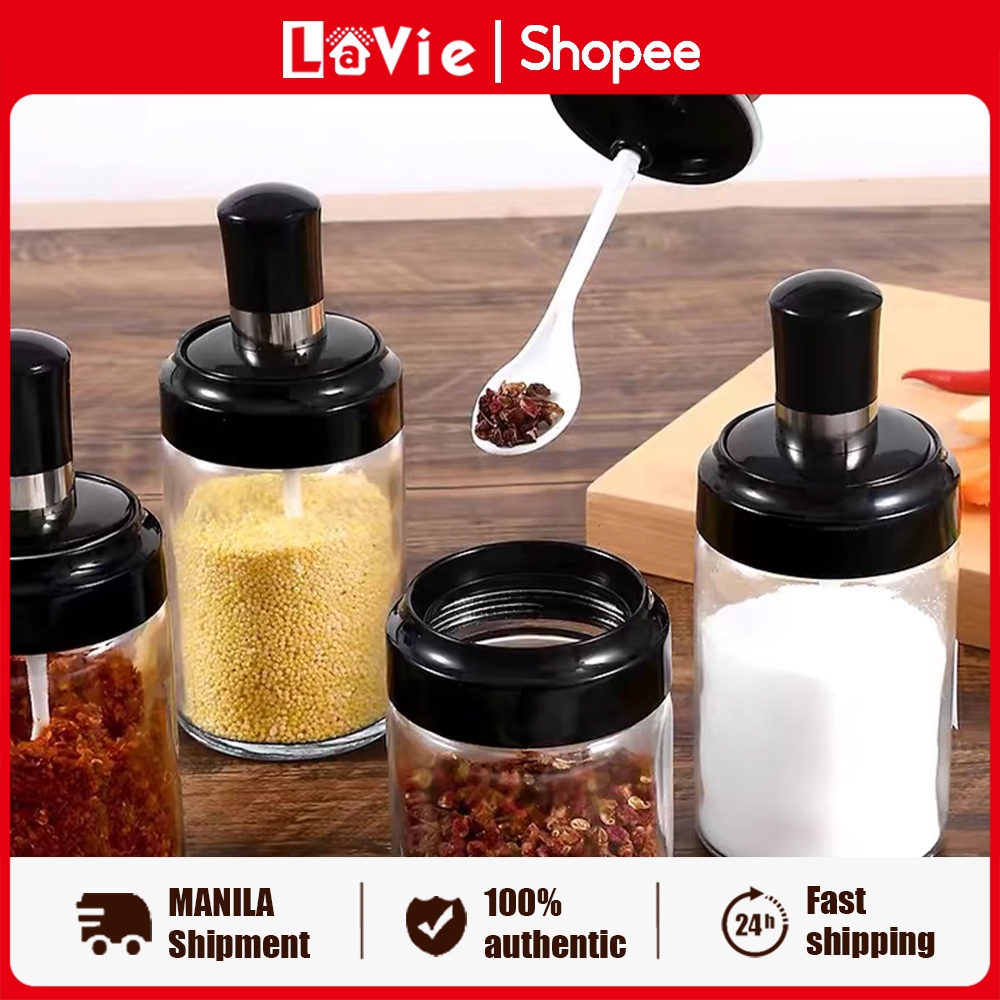 Lavie 4 In 1 Condiments Organizer Condiments Bottle Food Storage ...