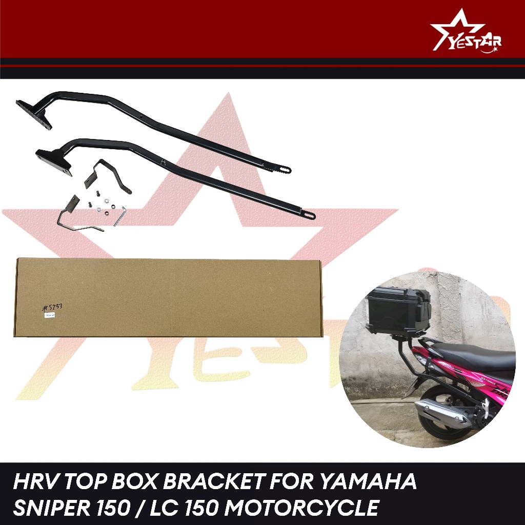 YeStar HRV Top Box Bracket For Yamaha Sniper 150/ LC 150 Motorcycle ...