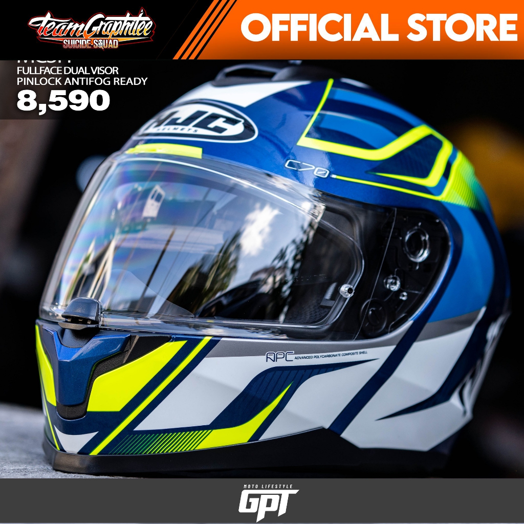 HJC HELMET C70 LANTIC | Shopee Philippines