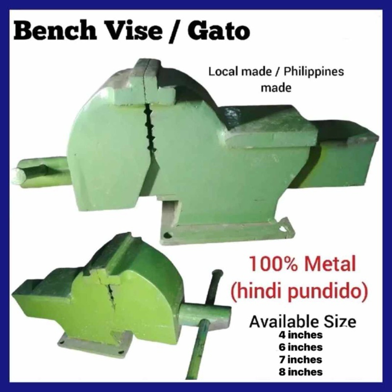 Gato / Bench Vise Local Made available in diff sizes | Shopee Philippines