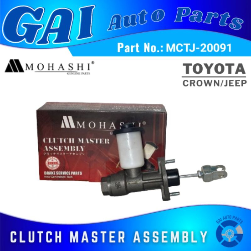 TOYOTA Clutch Master Assembly 3/4 for Crown / Jeep (MCTJ-20091) MOHASHI ...