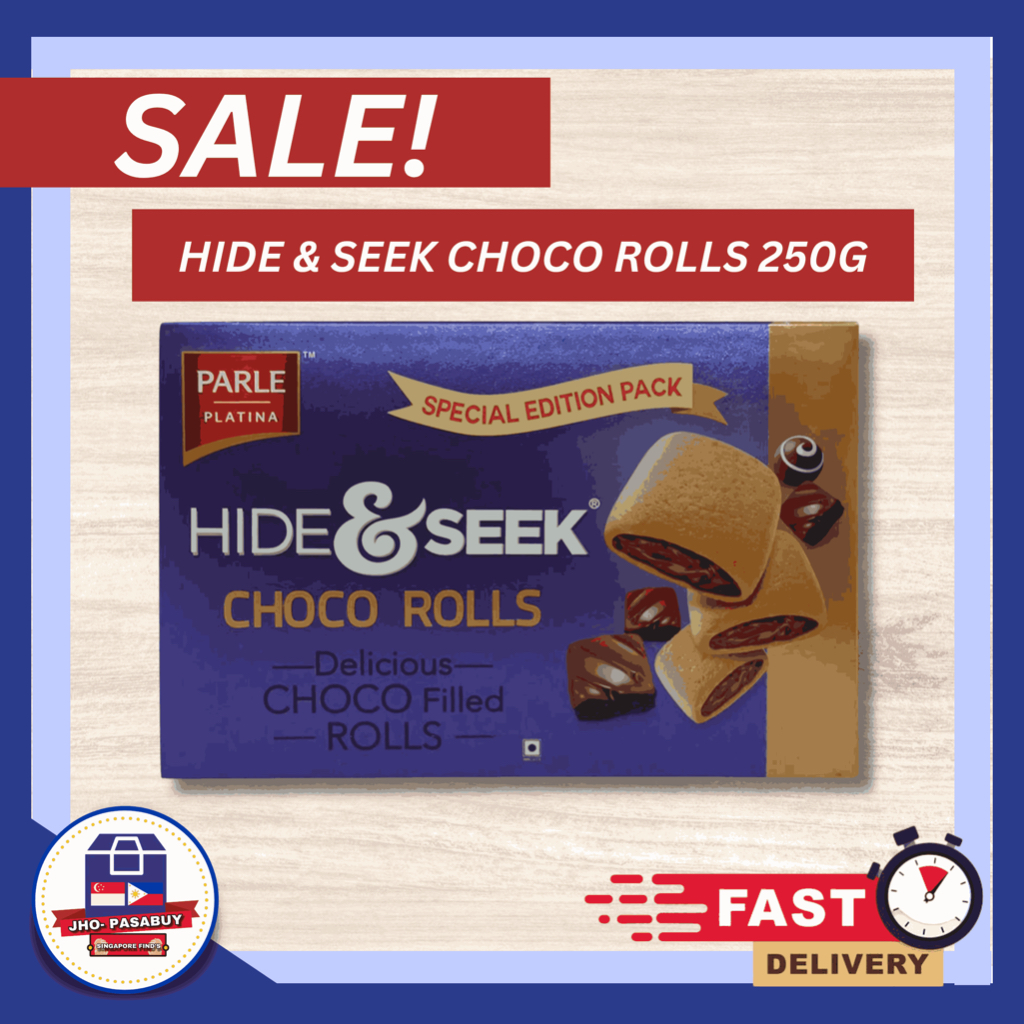 Hide And Seek Choco Rolls Cookies 250g Shopee Philippines 7826