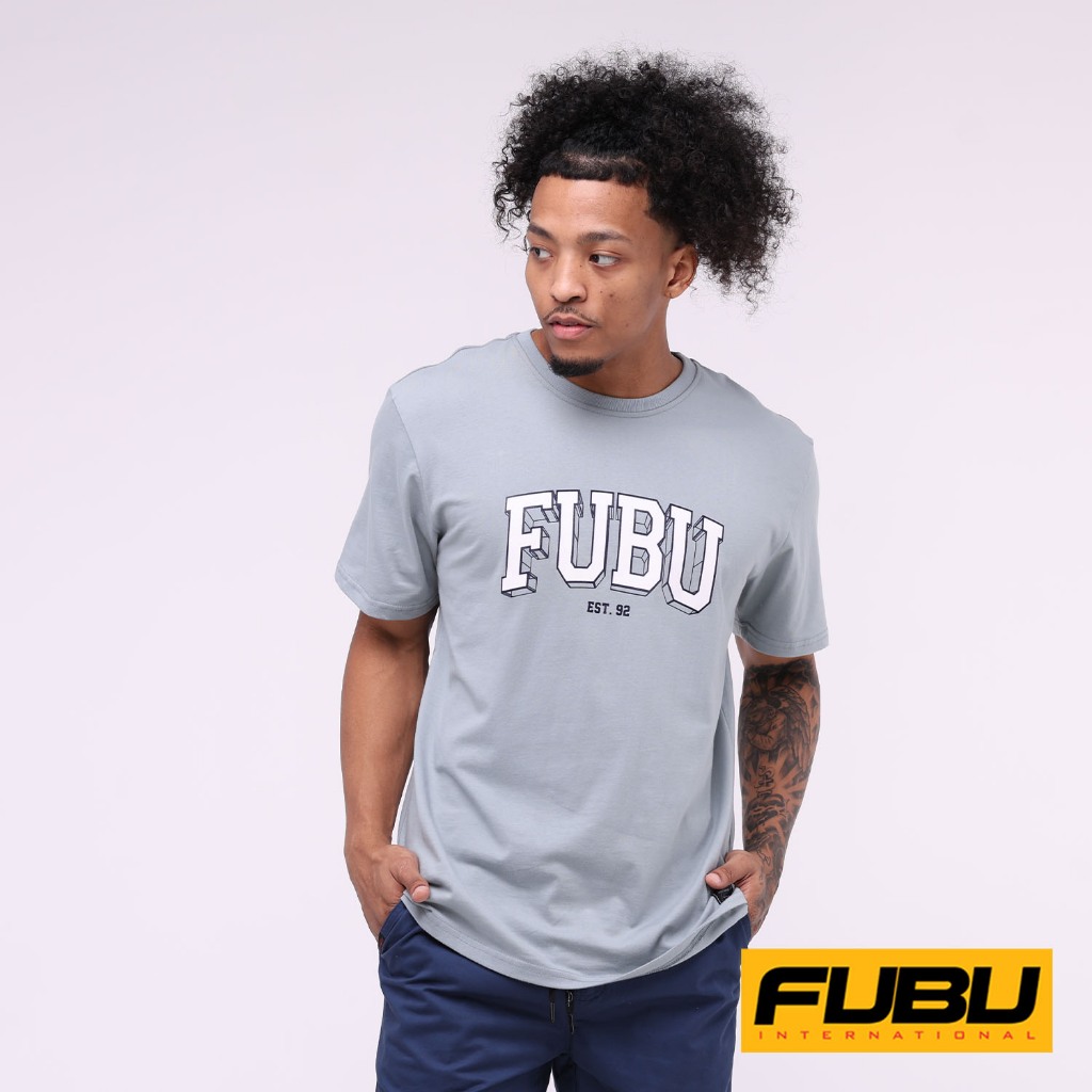 Fubu Round Neck Regular Fit FBT01A-3417 | Shopee Philippines
