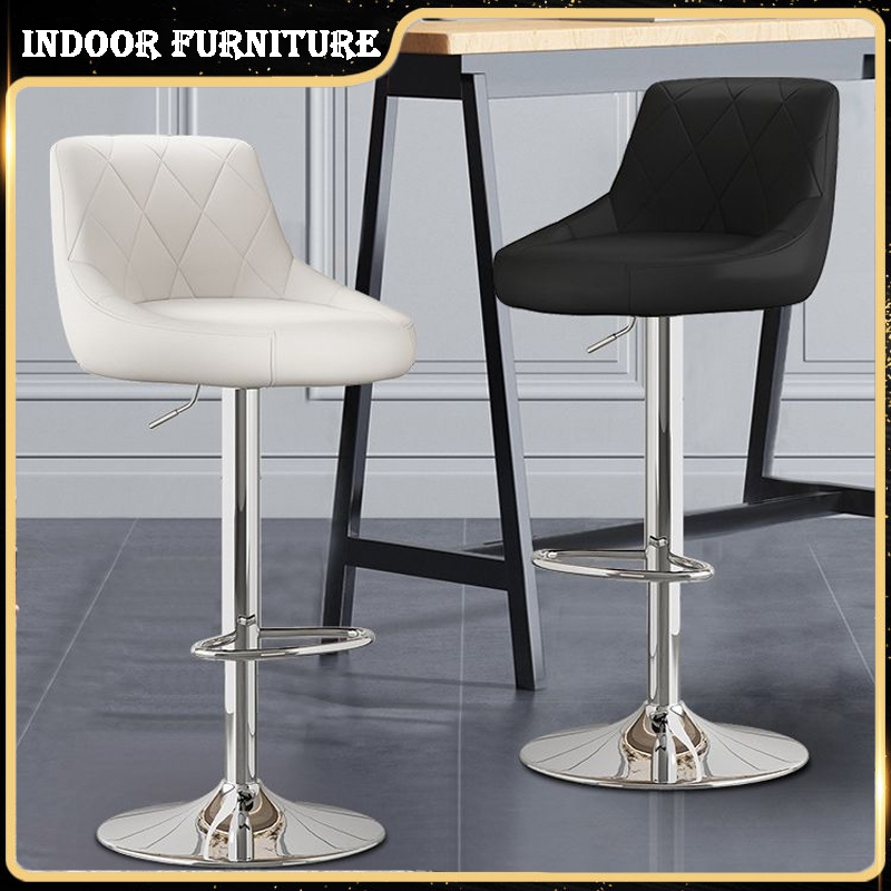 【COD】Bar Chair High Chair Bar Stool Bar Stool Bar Chair Faux Leather ...