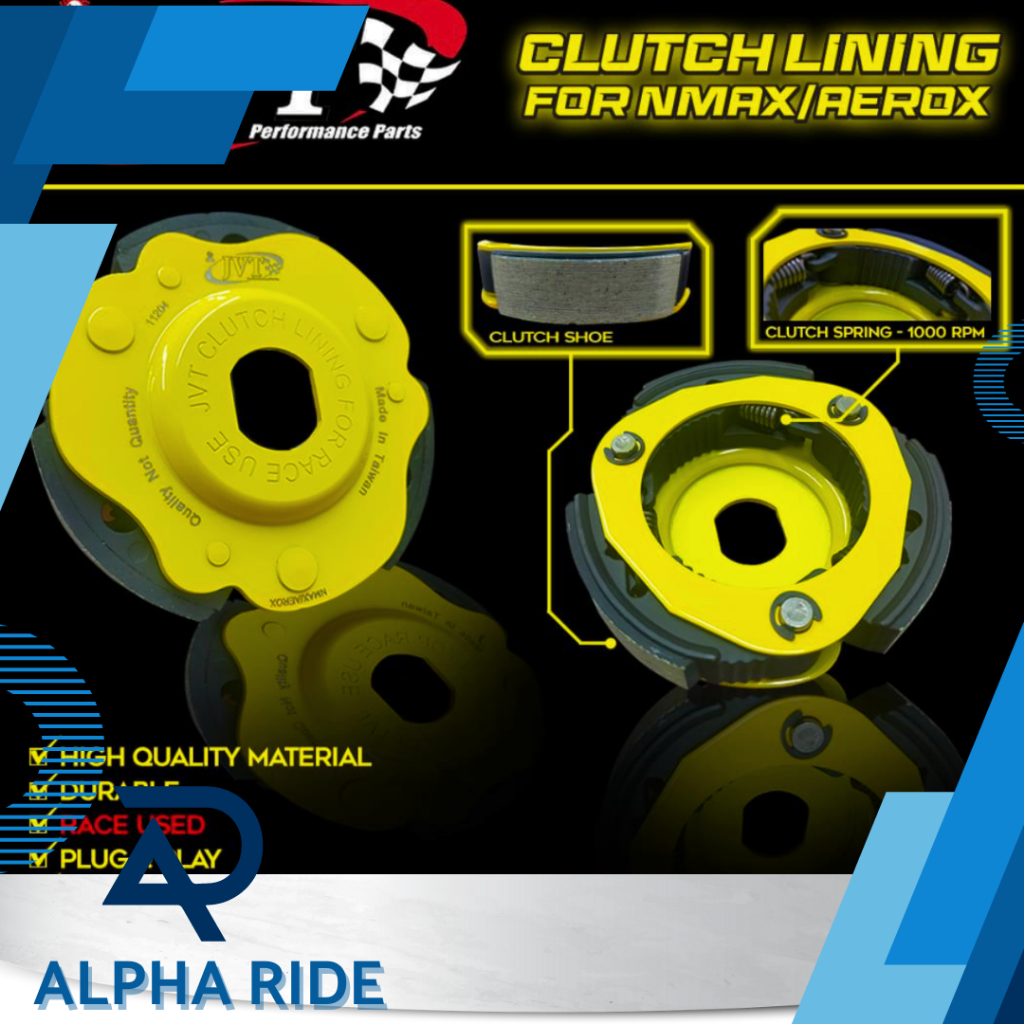 Clutch Bell, Lining Assemby & Pulley Set For Motorcycle JVT Brand (Nmax ...