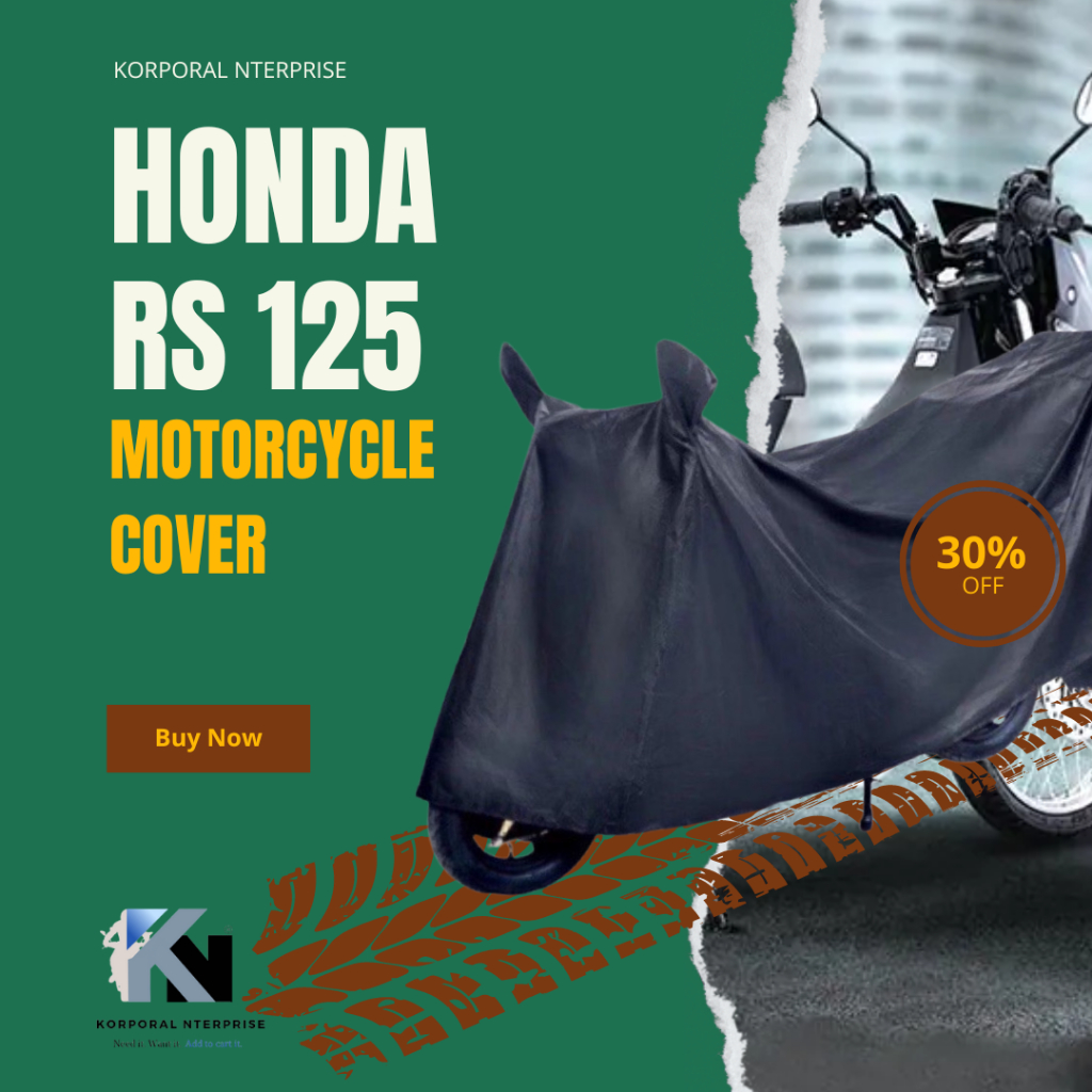 Honda RS125 Waterproof Motorcycle Cover Maganda ang Quality at Hindi ...
