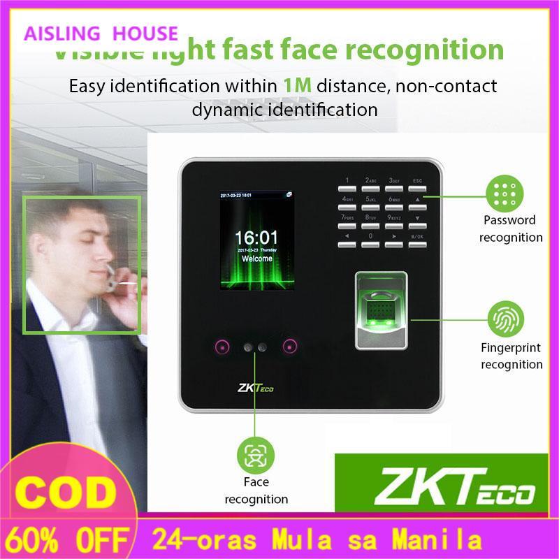 ais ZKTECO Office Time Attendance Machine Central Control Wisdom Biometrics Face Recognition ...