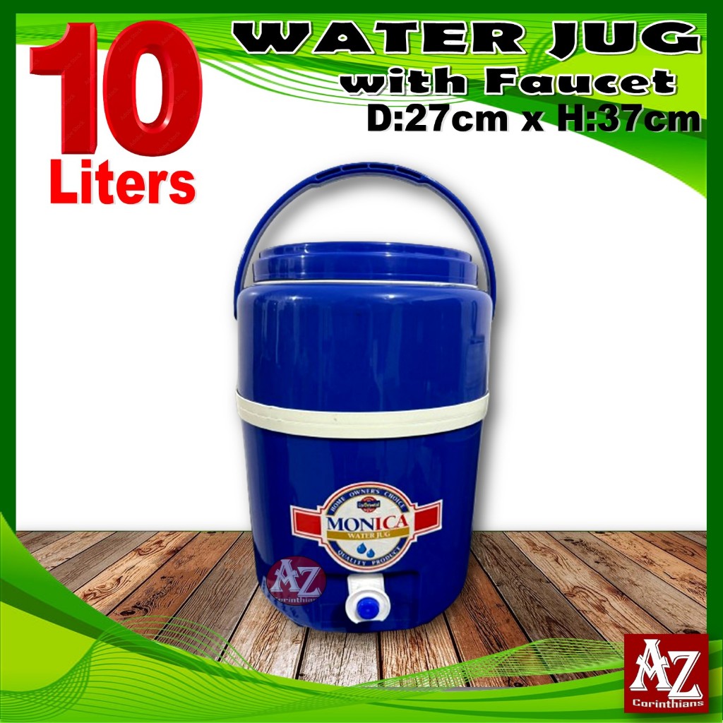 10 Liters Water Jug with Faucet | Shopee Philippines