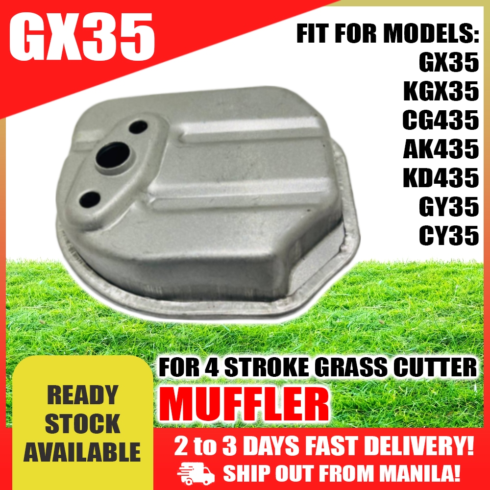 GX35 Muffler for GX35 KGX35 Honda 4 stroke Grass Cutter Brush Cutter ...